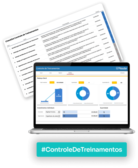 Planilha Controle de Treinamentos - Resultar